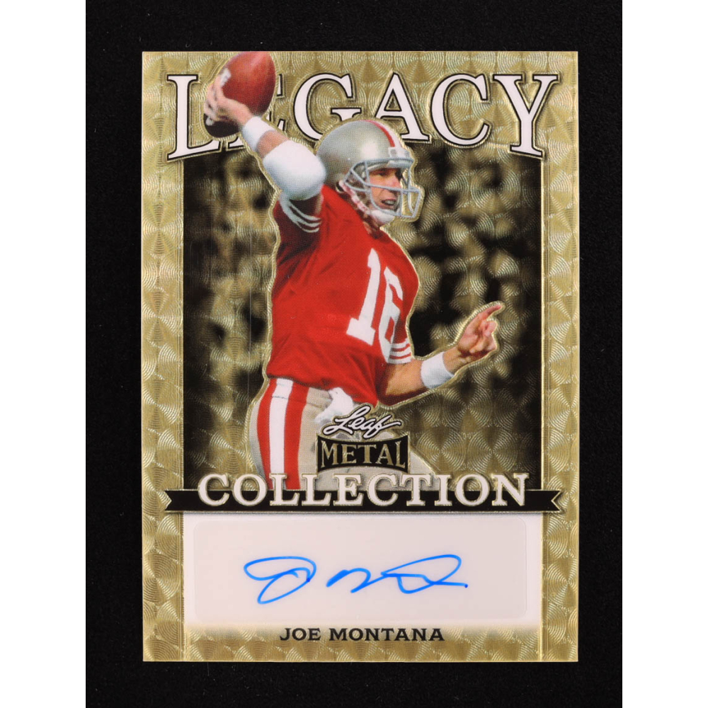 Joe Montana 2024 Leaf Legacy Collection #BA-JM13 Autograph SP Variation #1/1 | Pristine Auction