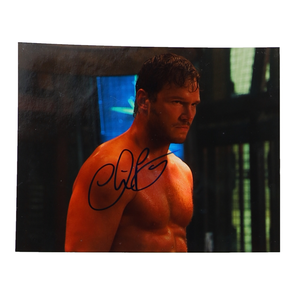 Chris Pratt Signed "Guardians of the Galaxy" 8x10 Photo (PSA ...