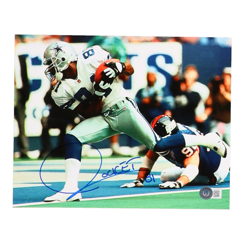 Raghib "Rocket" Ismail Signed Cowboys 8x10 Photo (Beckett) | Pristine ...