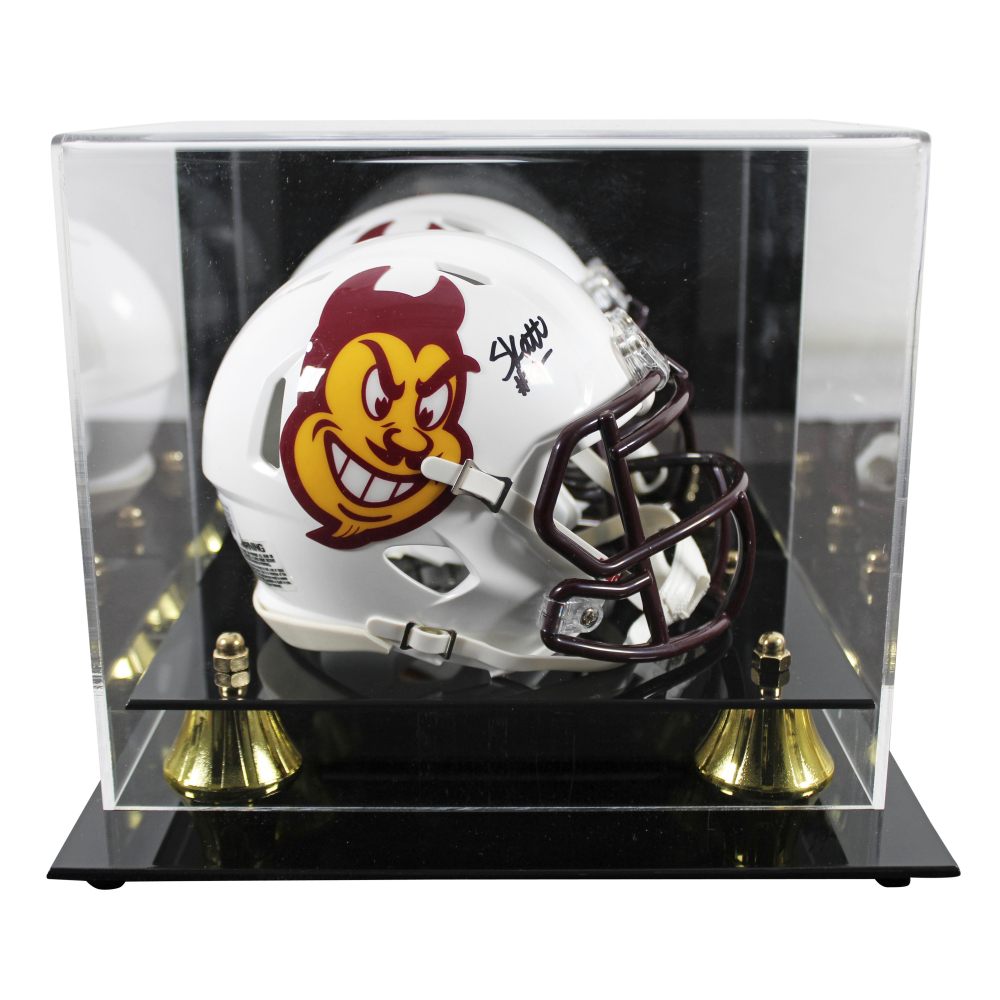 Cameron Skattebo Signed Arizona State Sun Devils Speed Mini Helmet with ...