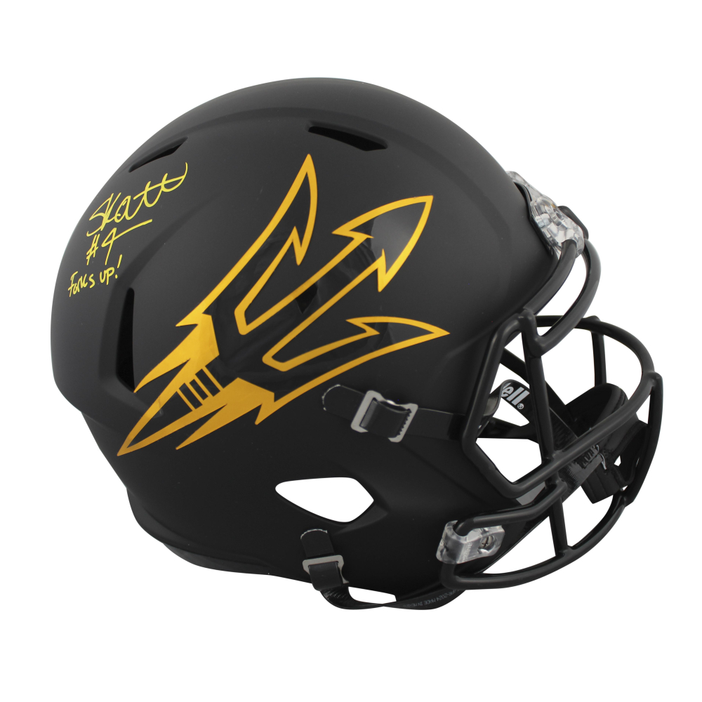 Cameron Skattebo Signed Arizona State Sundevils Full-Size Speed Helmet ...