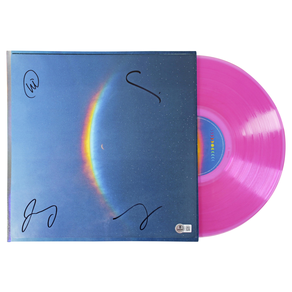 Coldplay "Moon Music" Vinyl Record Album Cover Band-Signed By Chris ...