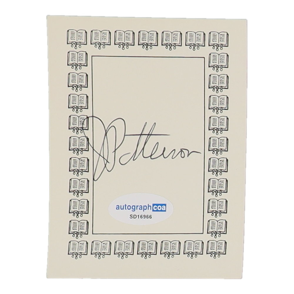 James Patterson Signed Cut (AutographCOA) | Pristine Auction