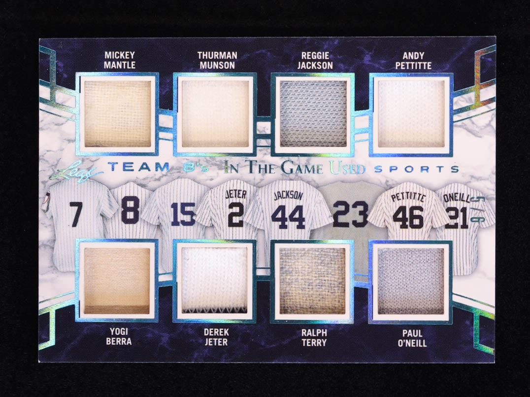 Mickey Mantle / Yogi Berra / Thurman Munson / Derek Jeter / Reggie ...