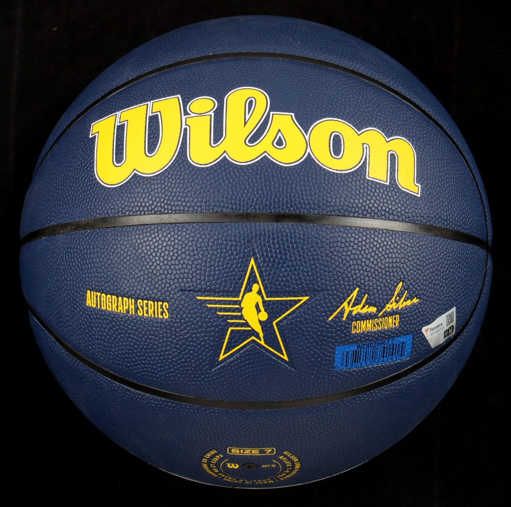 Tyrese Maxey Signed 2024 All-Star Game Logo NBA Basketball (Fanatics ...