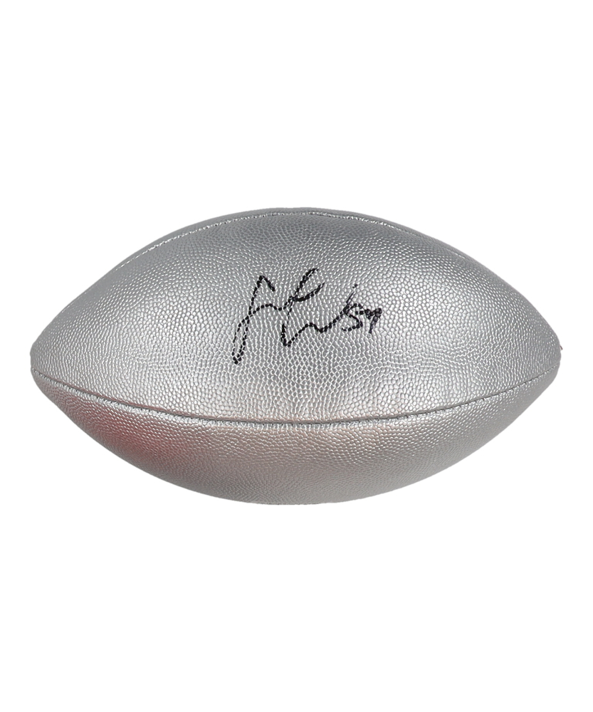 Fred Warner Signed Silver "The Duke" NFL Football (Beckett) | Pristine ...