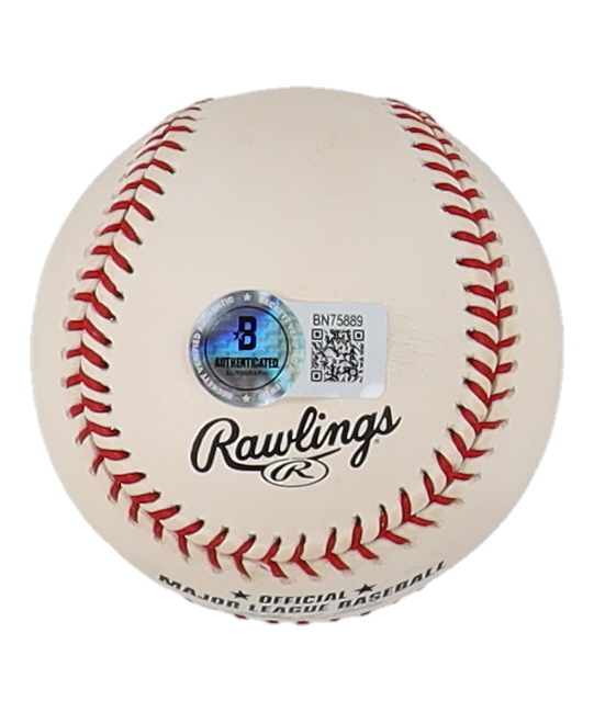 Cal Ripken Jr. Signed OML Commemorative Logo Baseball (Beckett ...