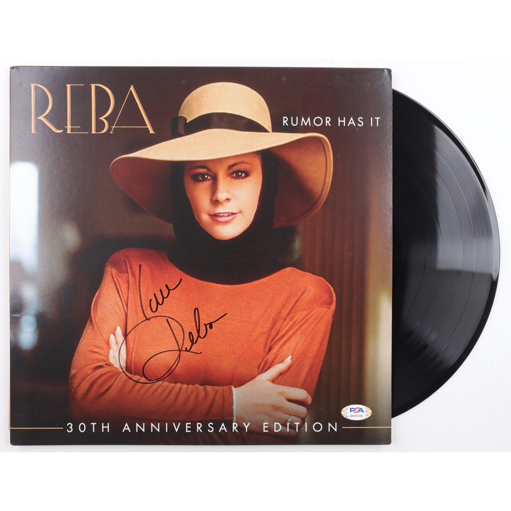 Reba McEntire Signed "Rumor Has It" Vinyl Record Album (PSA) | Pristine ...