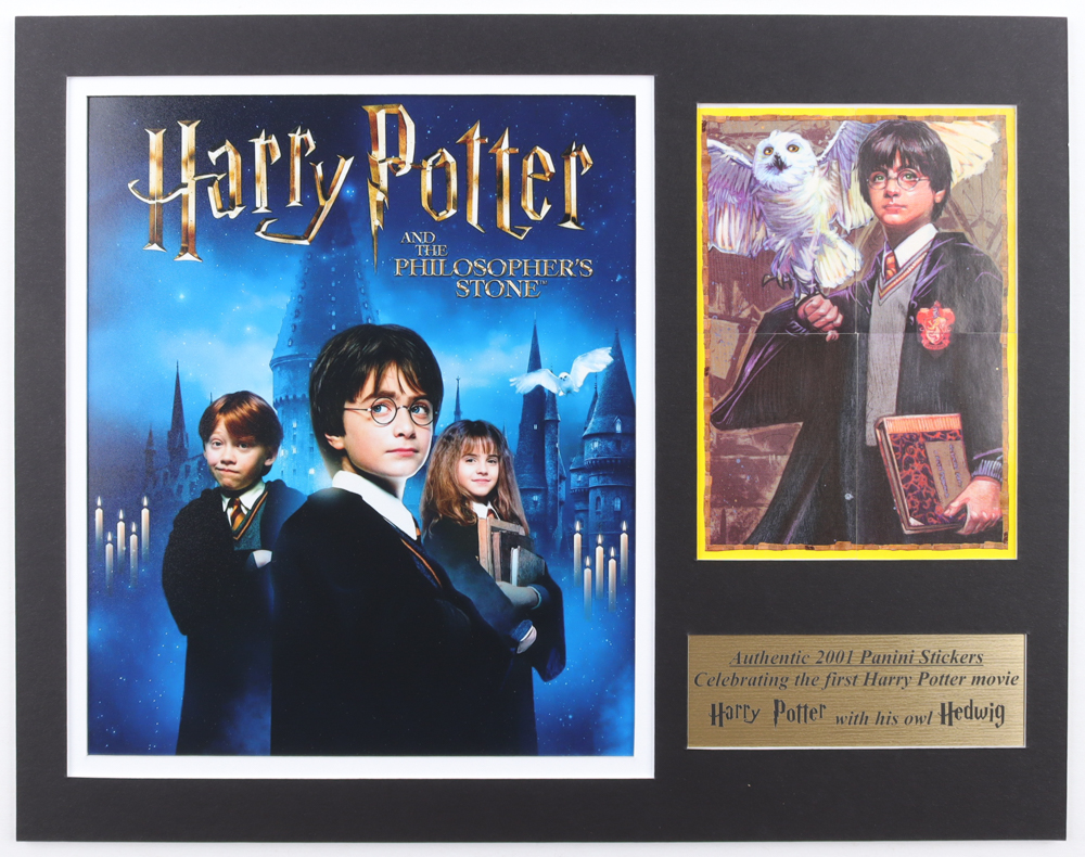 "Harry Potter and the Philosopher's Stone" 11x14 Custom Matted 2001 ...
