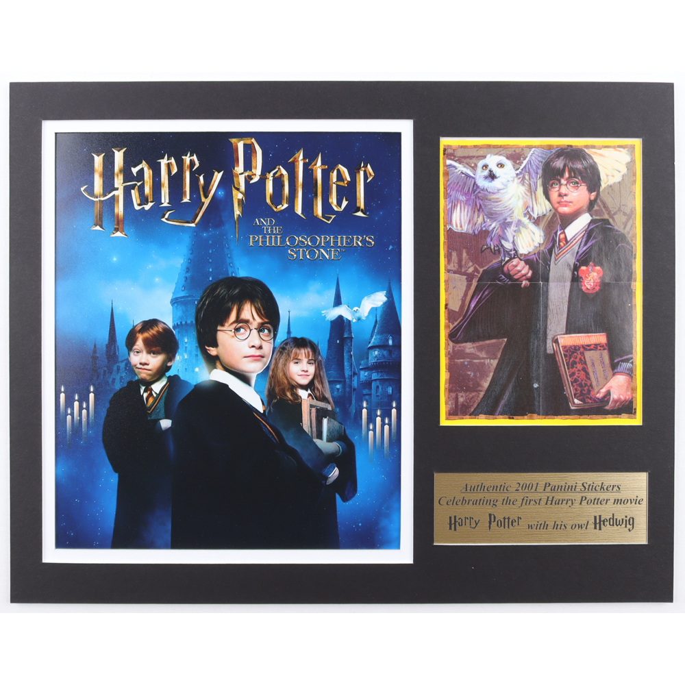 "Harry Potter and the Philosopher's Stone" 11x14 Custom Matted 2001 ...
