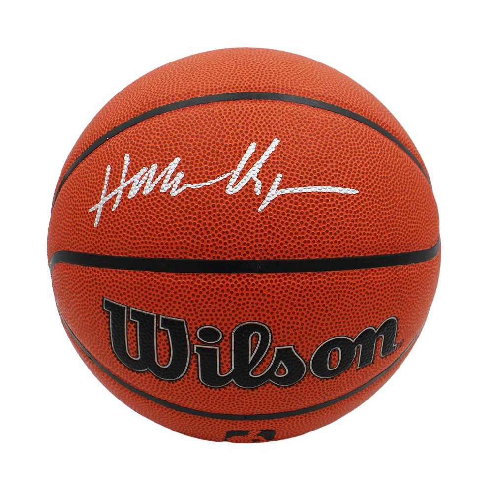 Hakeem Olajuwon Signed NBA Basketball (Beckett) | Pristine Auction