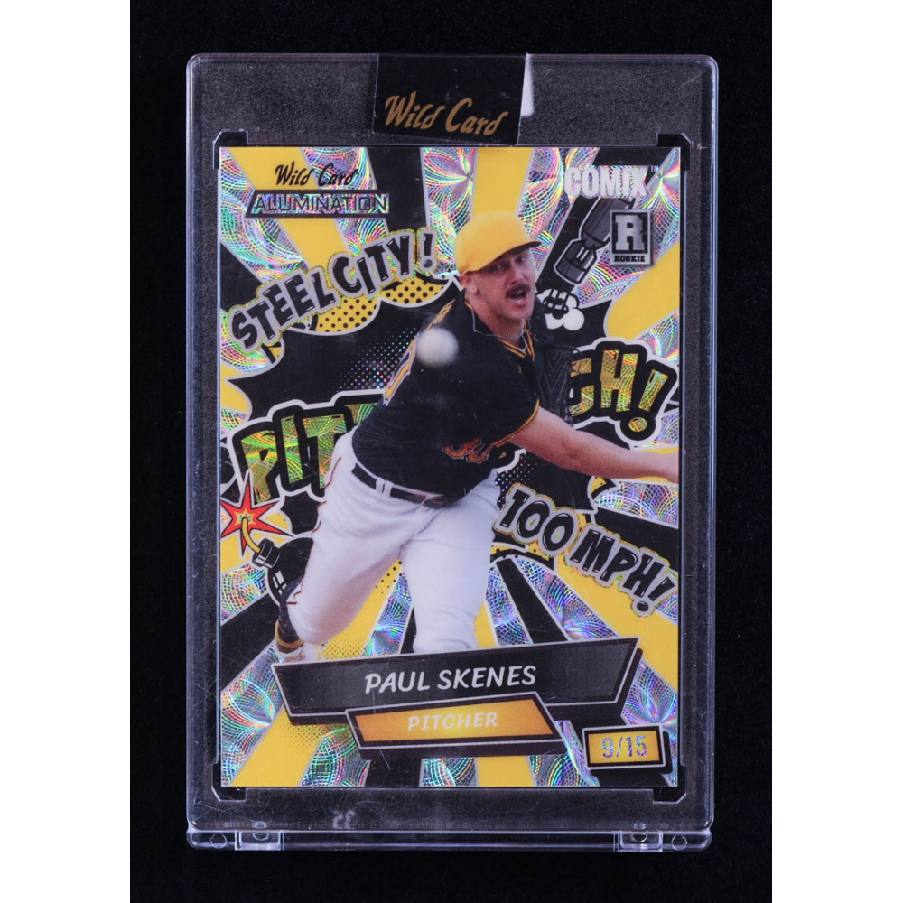 Paul Skenes 2024 Wild Card Alumination Black and Yellow Scope #ACBPPS4 ...