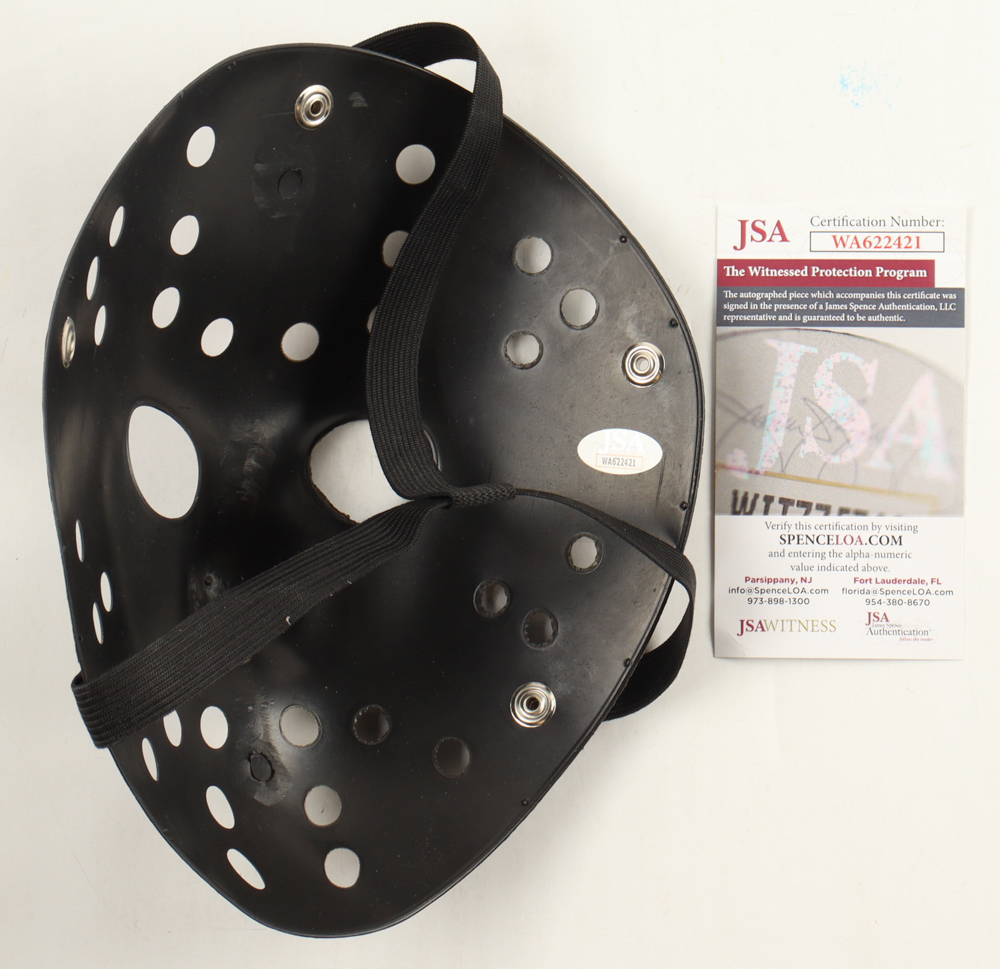 Ari Lehman Signed "Friday the 13th" Mask Inscribed "Jason Slays All ...