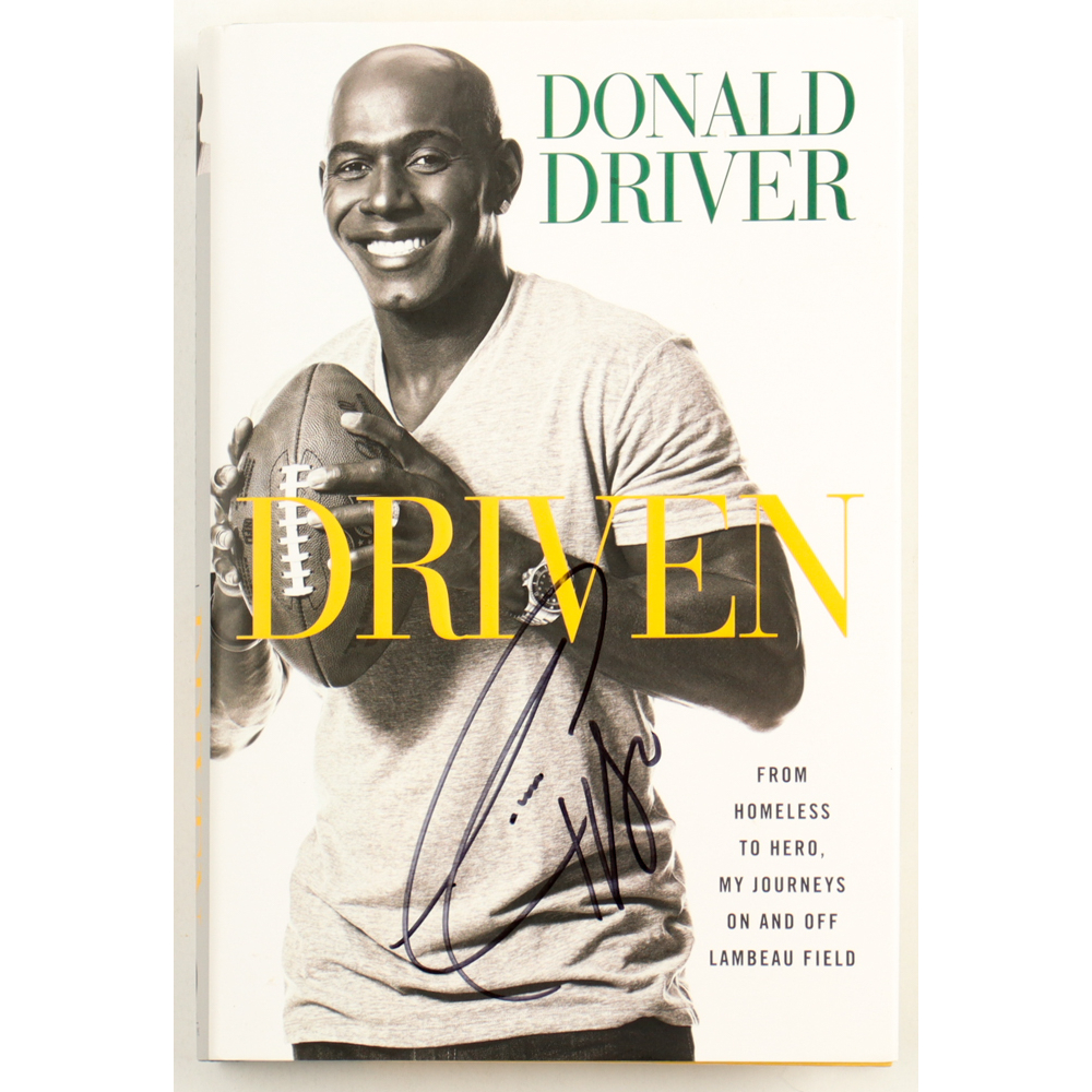 Donald Driver Signed "Driven" Hardcover Book (ACOA) | Pristine Auction
