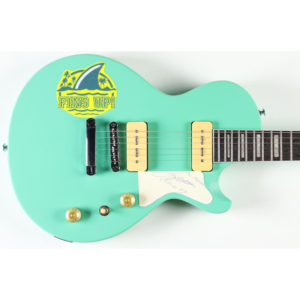 Jimmy Buffett Signed 39" Electric Guitar Inscribed "For Forever" (ACOA ...