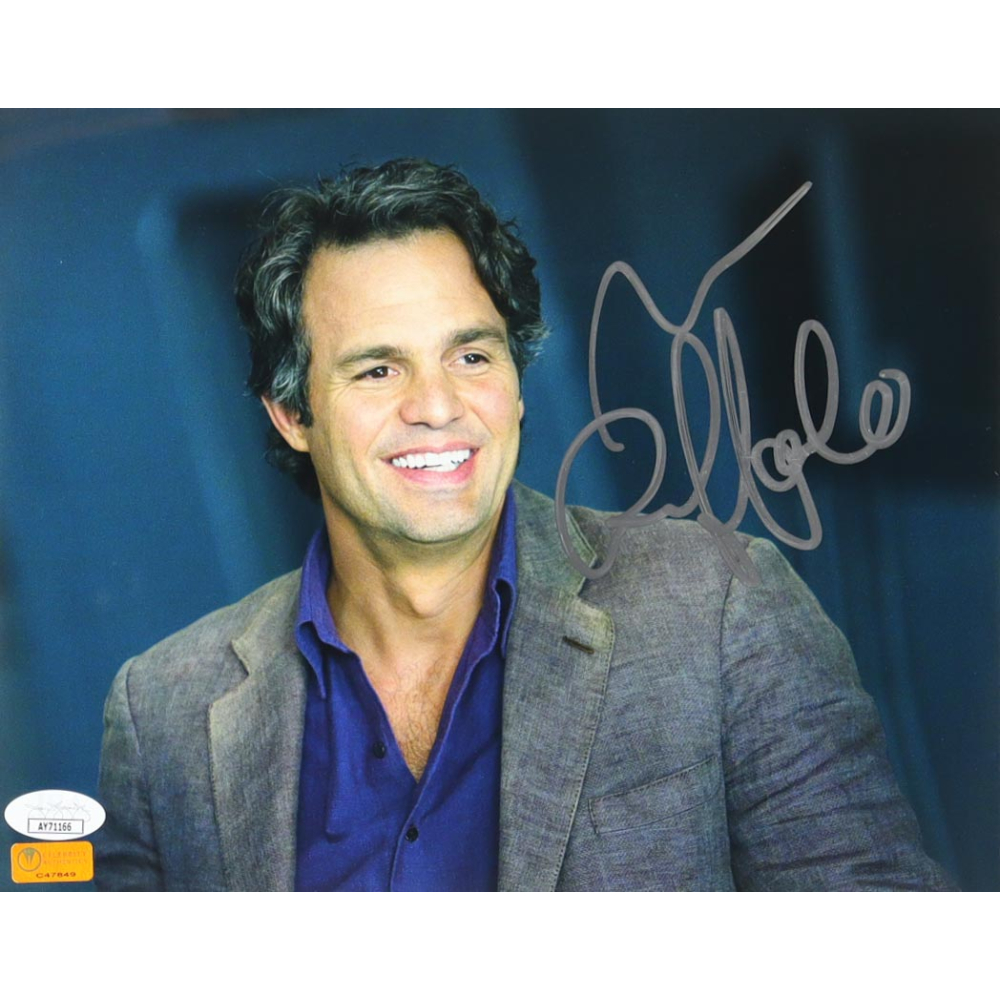 Mark Ruffalo Signed "Avengers" 8x10 Photo (JSA & Celebrity Authentics ...