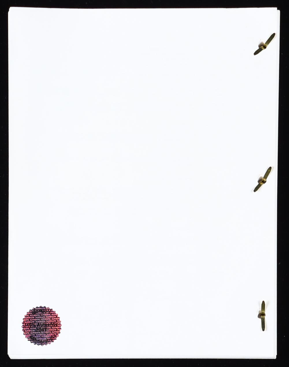 "Conan The Barbarian" Script Signed by (5) With Rose McGowan, Stephen ...