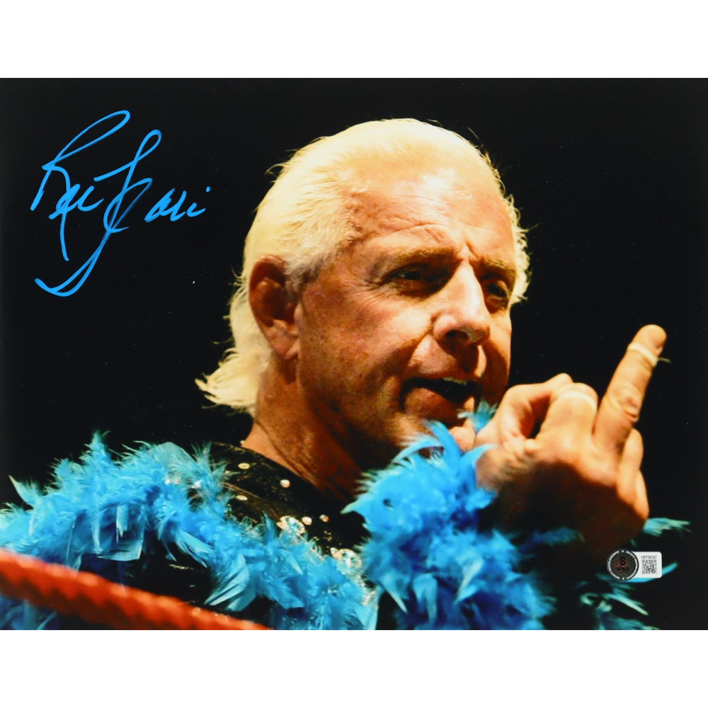 Ric Flair Signed WWE 11x14 Photo (Beckett) | Pristine Auction