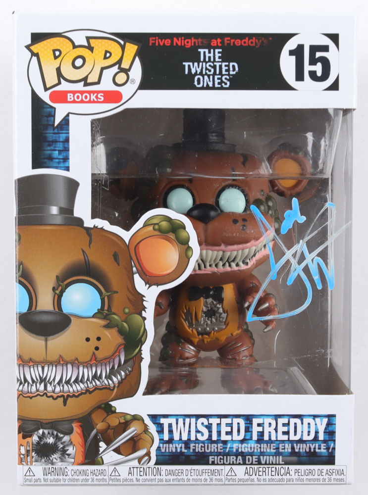 Josh Hutcherson Signed "Five Nights at Freddy's: The Twisted Ones" #15 ...