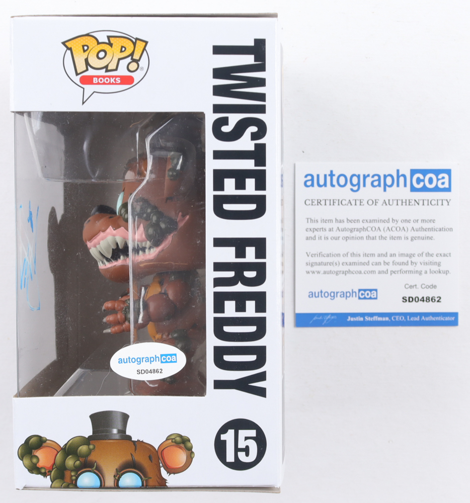 Josh Hutcherson Signed "Five Nights at Freddy's: The Twisted Ones" #15 ...
