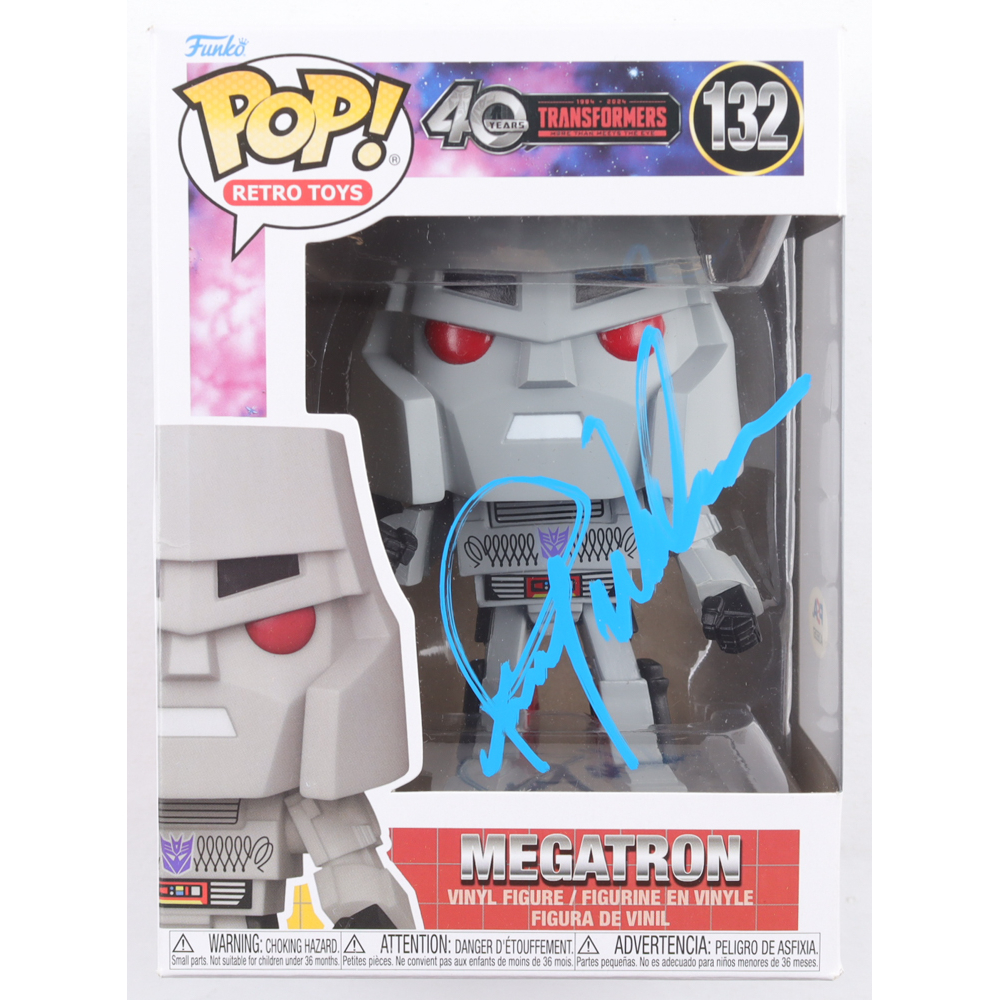 Frank Welker Signed "Transformers" #132 Megatron Funko Pop! Vinyl ...