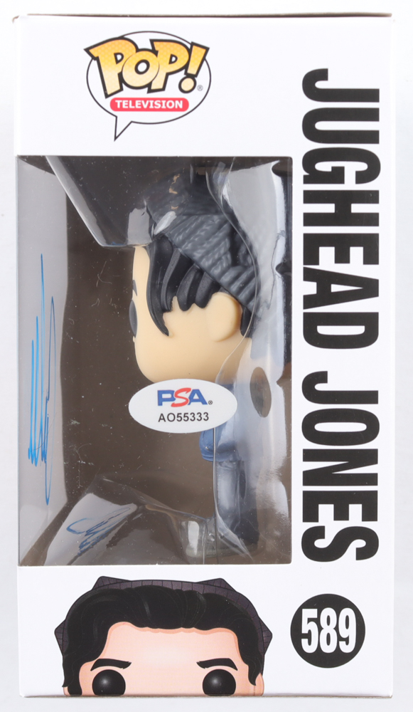 Cole Sprouse Signed "Riverdale" #589 Jughead Jones Funko Pop! Vinyl ...