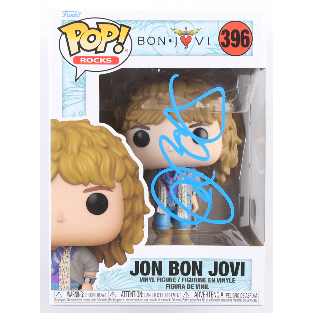Jon Bon Jovi Signed "Bon Jovi" #396 Funko Pop! Vinyl Figure (Beckett ...