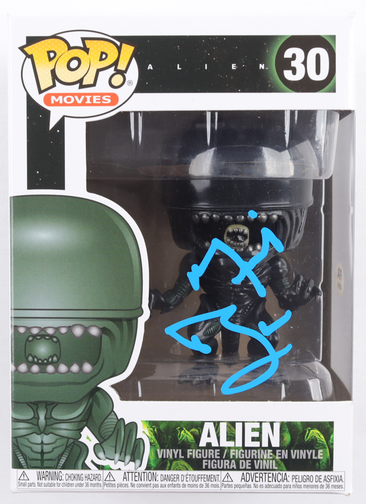 Michael Biehn Signed "Alien" #30 Alien Funko Pop! Vinyl Figure (PSA ...