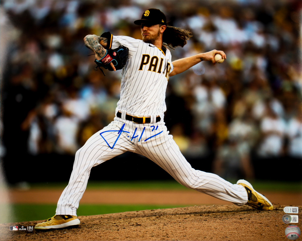 Josh Hader Signed Padres 16x20 Photo Inscribed "Haderade" (USA SM ...