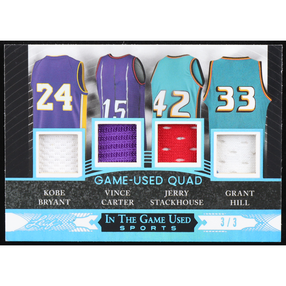 Kobe Bryant / Vince Carter / Jerry Stackhouse / Grant Hill 2024 ITG ...