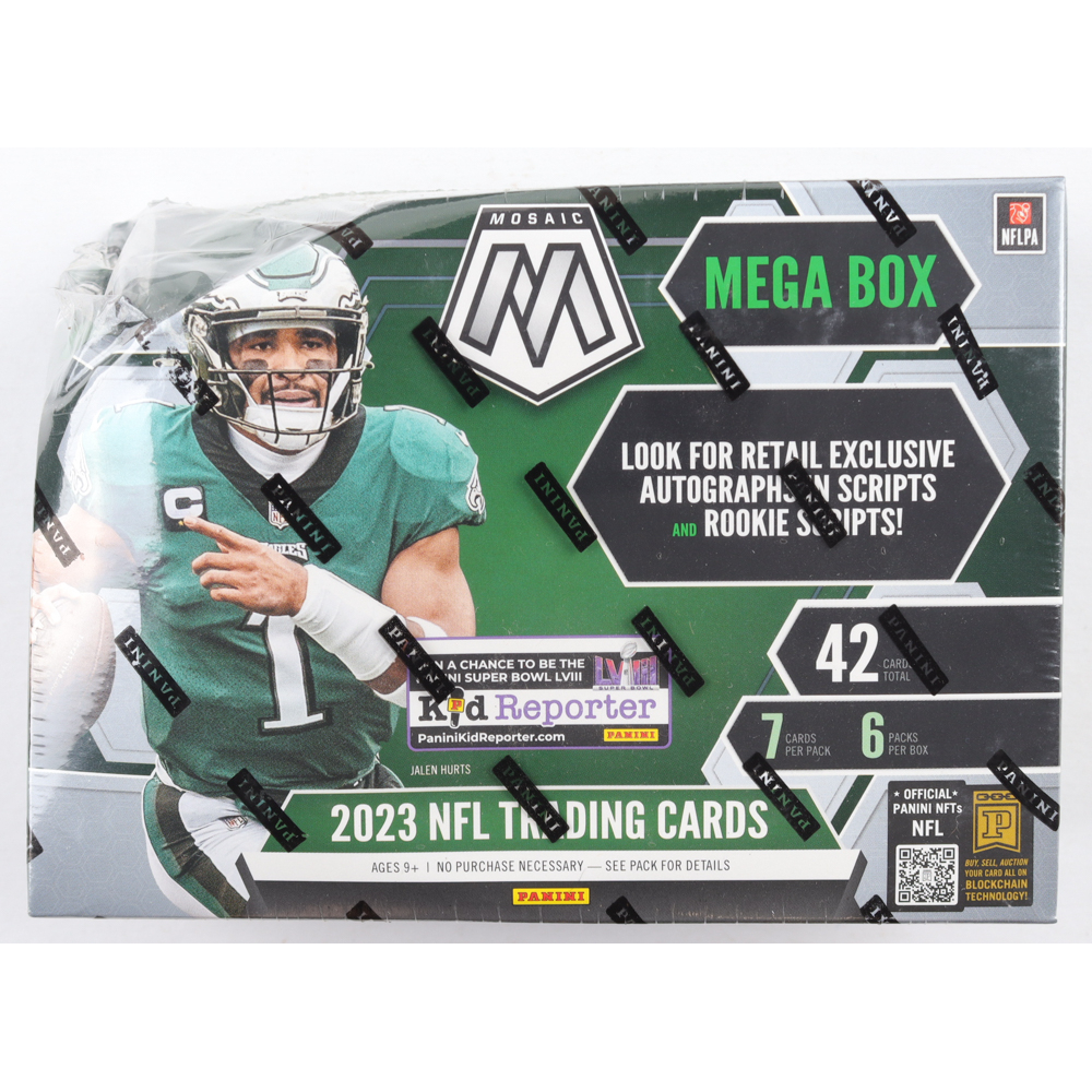 2023 Panini Mosaic Football Mega Box With (6) Packs | Pristine Auction
