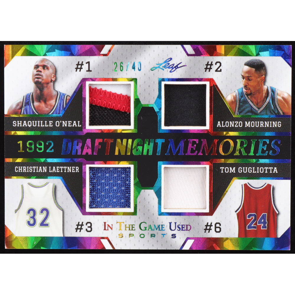 Shaquille O'Neal / Alonzo Mourning / Christian Laettner / Tom Gugliotta ...