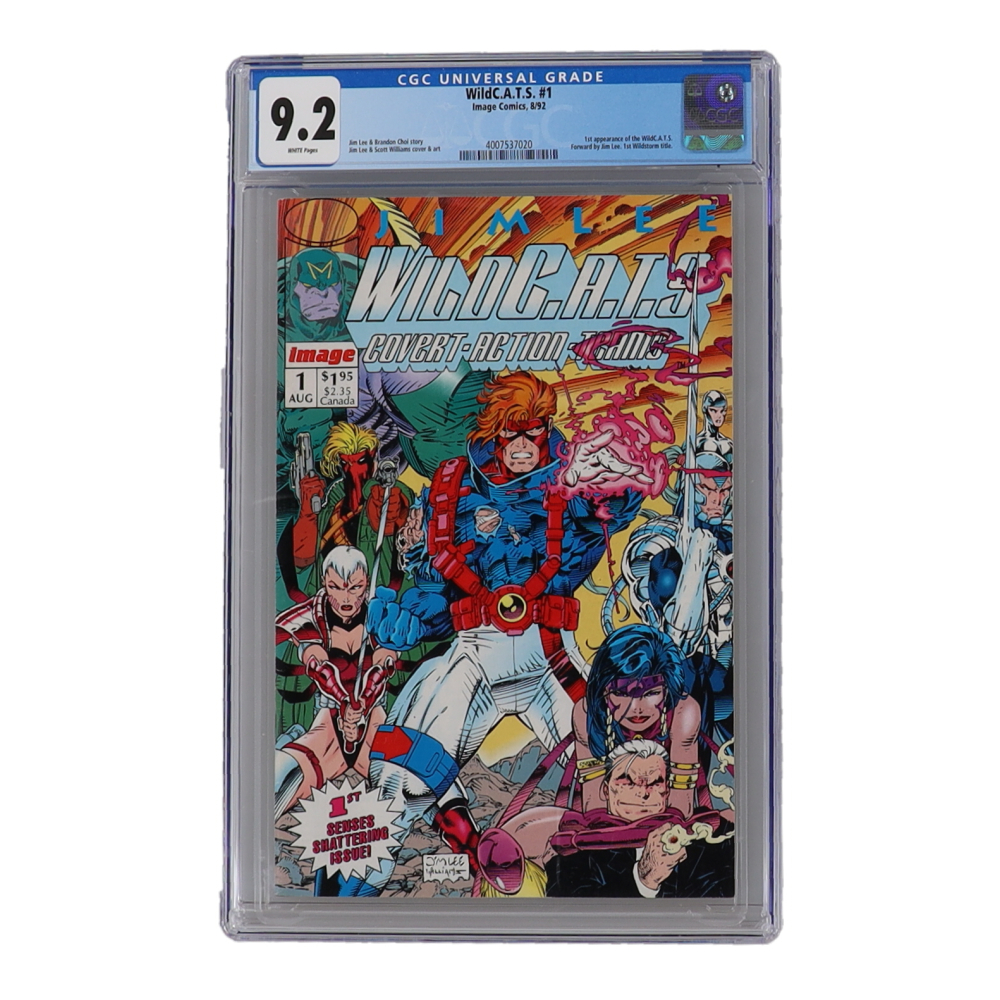 1992 "WILDC.A.T.S. Covert Action Teams" Issue #1 Image Comic Book (CGC ...