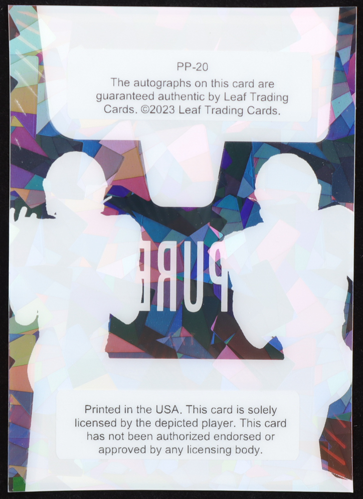 Nathan Carter / Antonio Gates Jr. 2023 Pro Set Pure Pure Pairings Clear ...