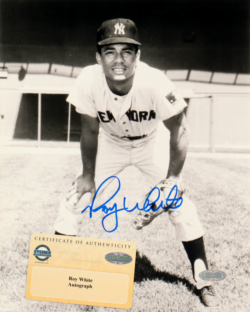 Roy White Signed Yankees 8x10 Photo (Steiner) | Pristine Auction