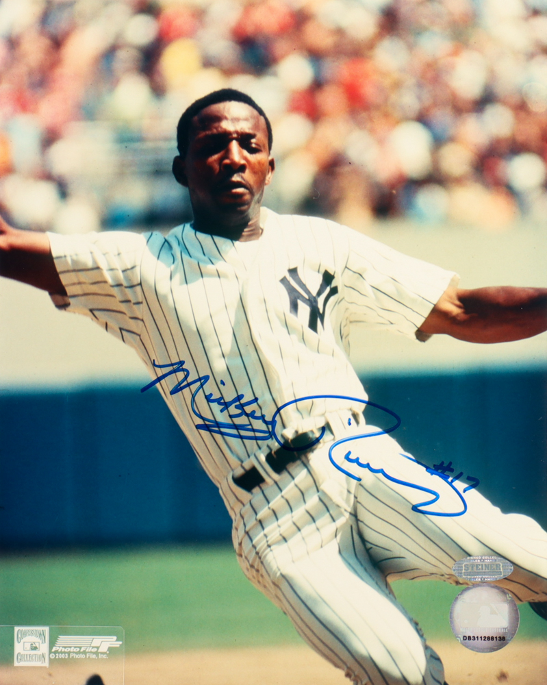 Mickey Rivers Signed Yankees 8x10 Photo (Steiner) | Pristine Auction