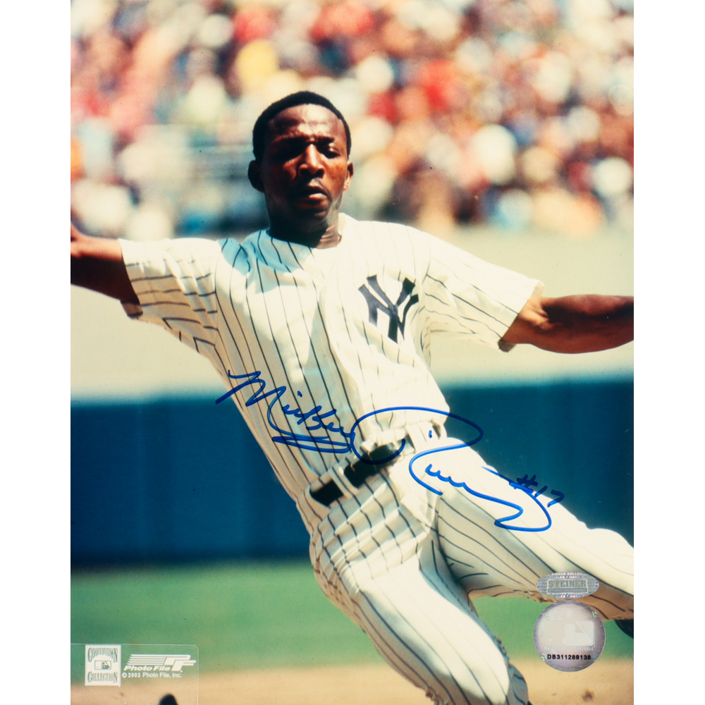Mickey Rivers Signed Yankees 8x10 Photo (Steiner) | Pristine Auction
