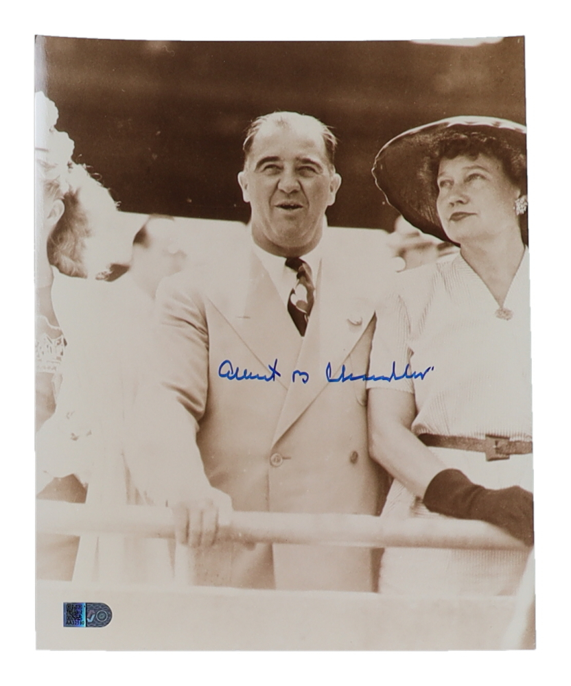 Albert B. Chandler Signed 8x10 Photo (AIV) | Pristine Auction