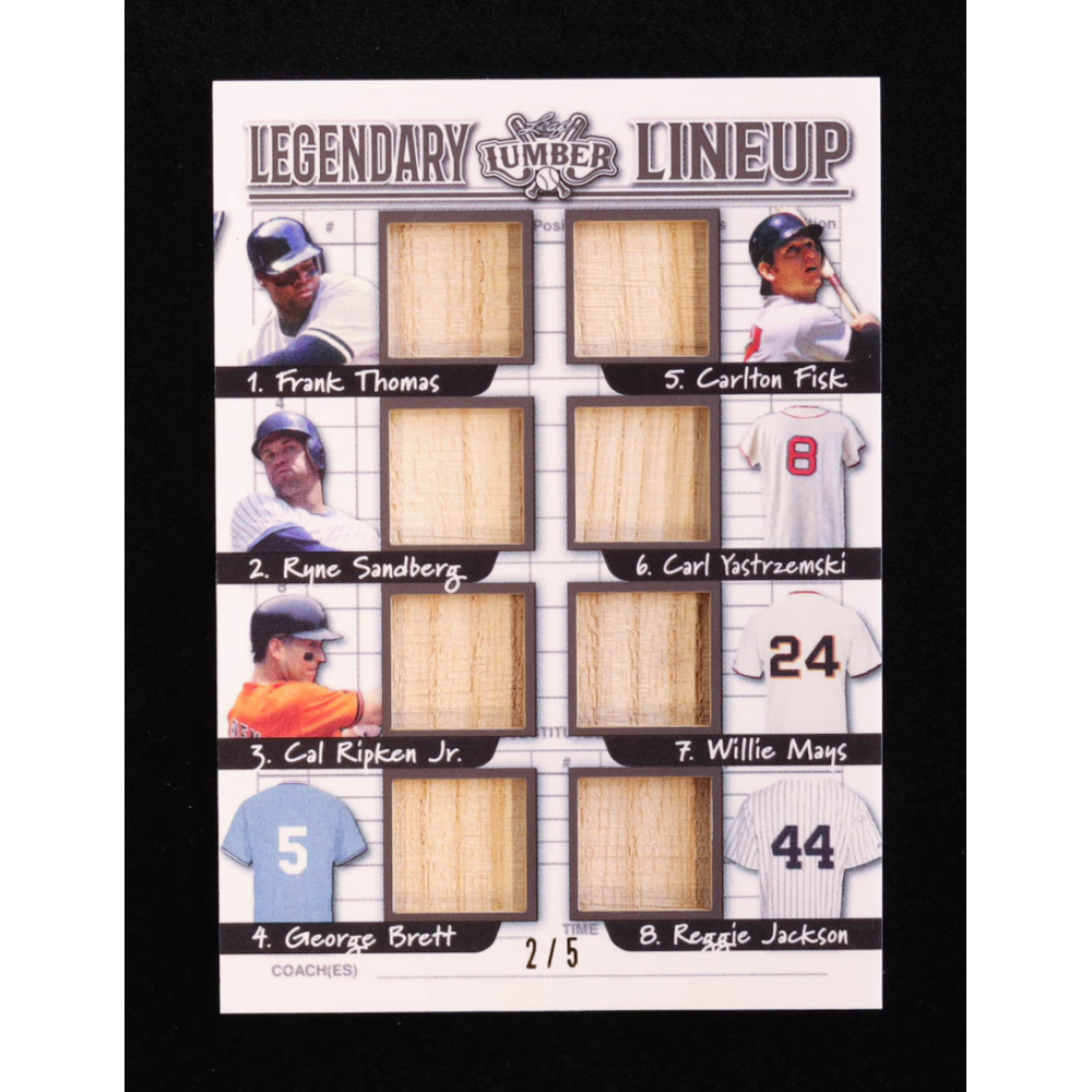 Frank Thomas / Ryne Sandberg / Cal Ripken Jr. / George Brett / Carlton ...