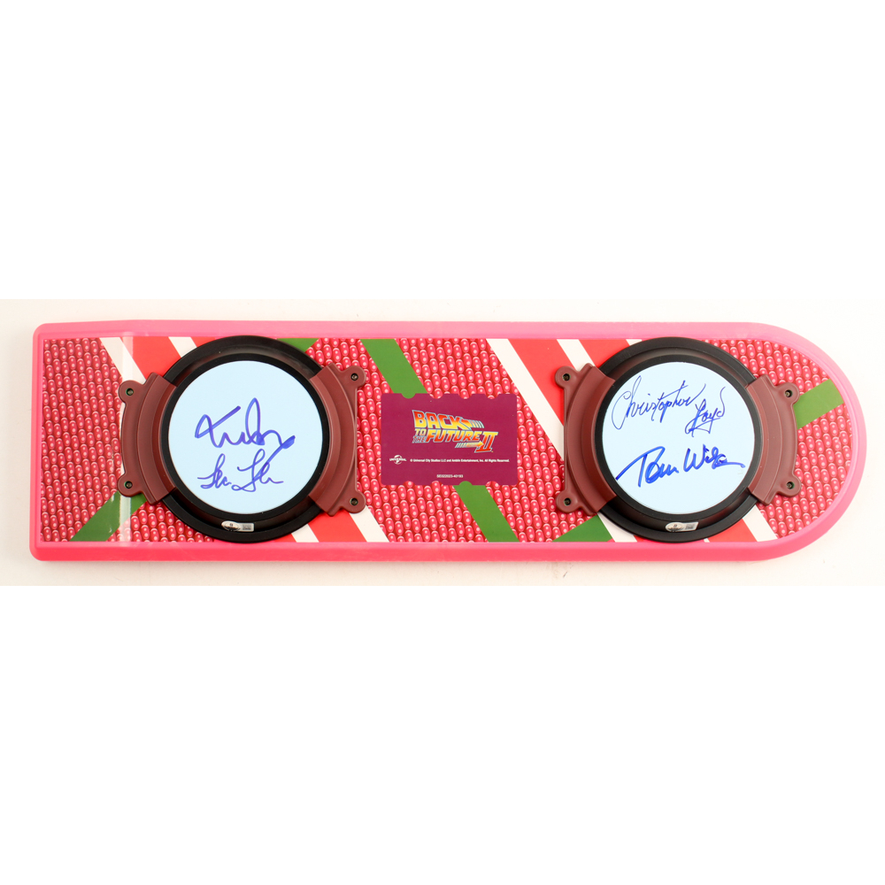 "Back To The Future Part II" Full-Size Hover Board Signed by (4) with ...