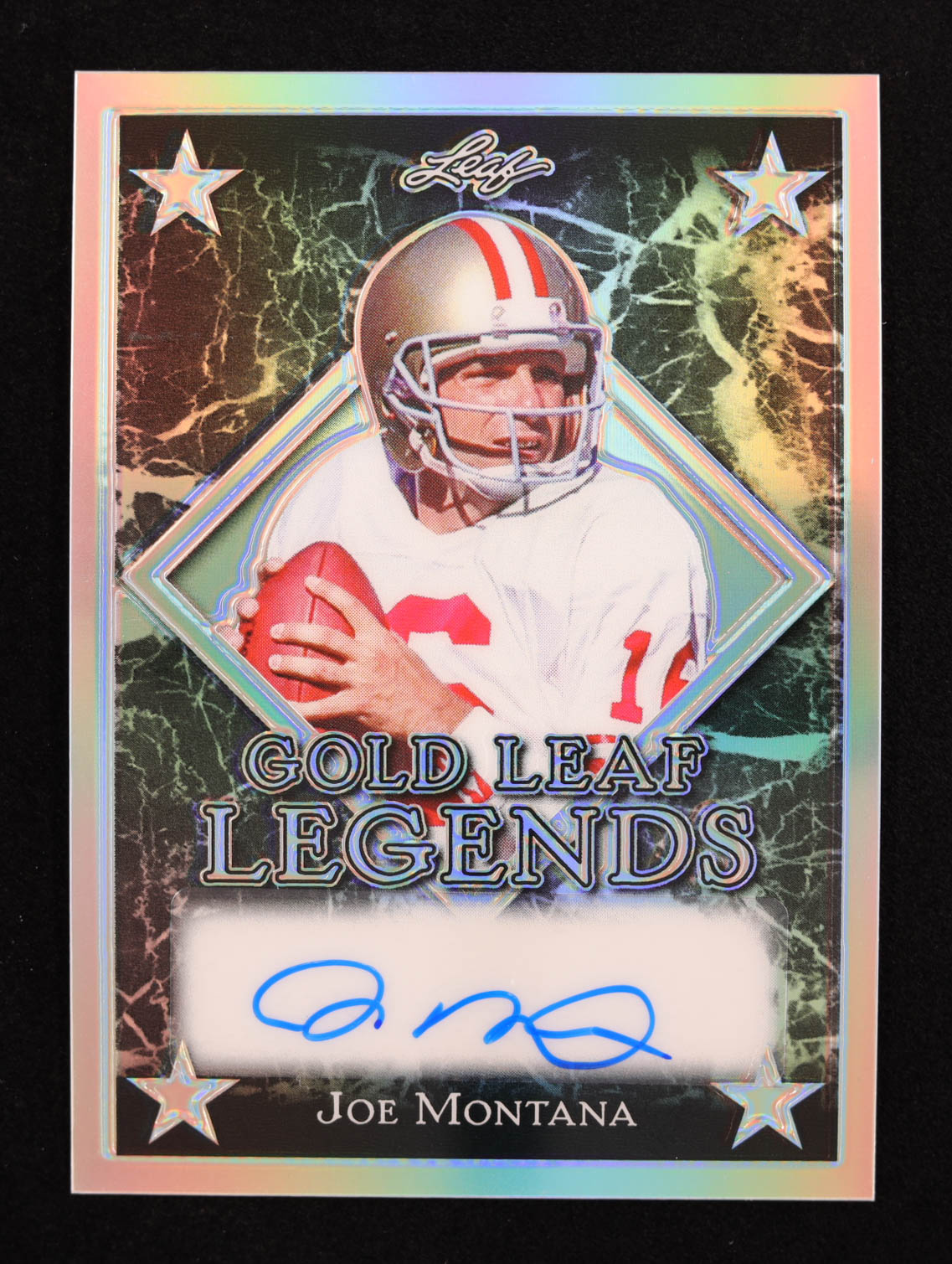 Joe Montana 2024 Leaf Legacy Collection "Gold Leaf Legends" #GLL-JM1 ...