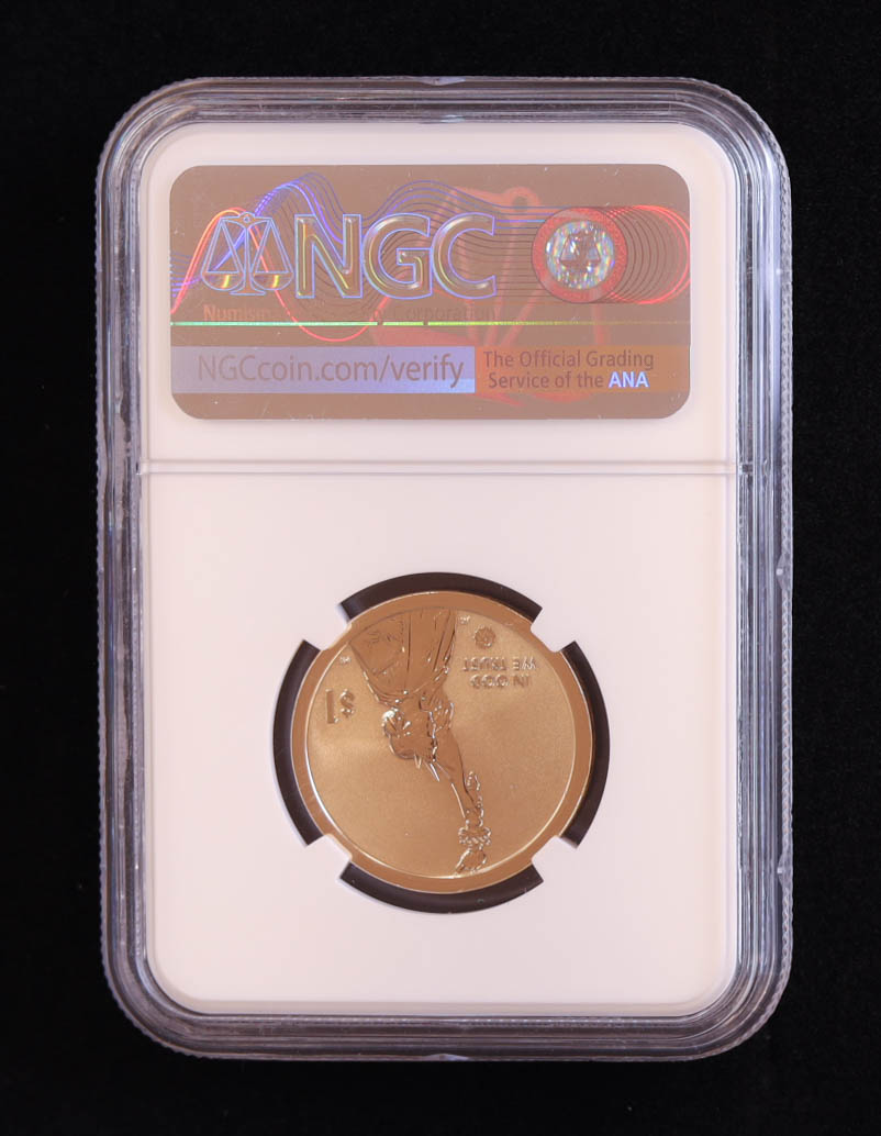 2021-S American Innovation - Virginia $1 Gold Coin - Chesapeake Bridge ...