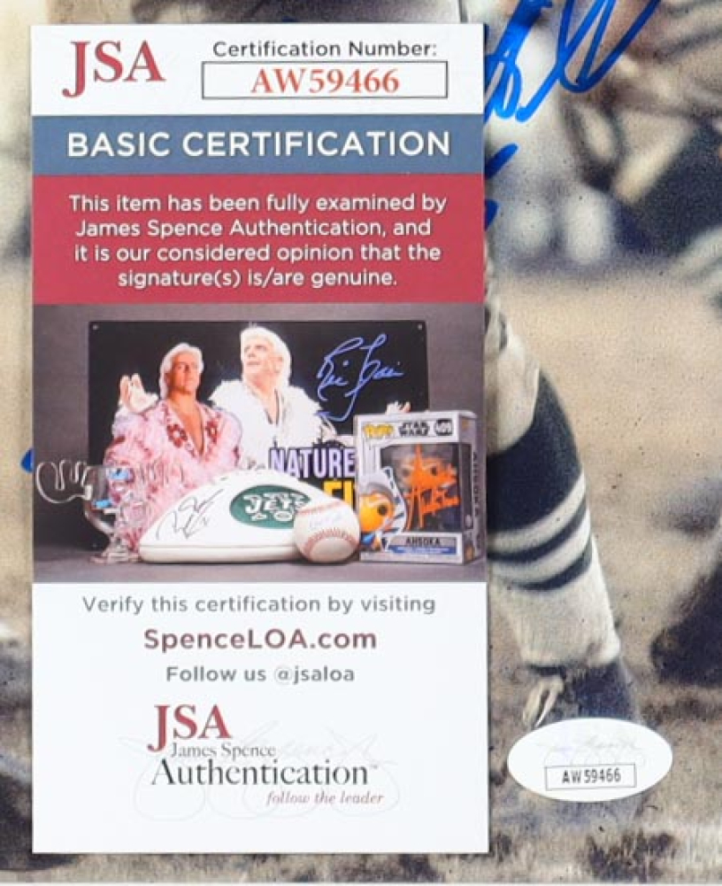 Winston Hill Signed Jets 8x10 Photo (JSA) | Pristine Auction