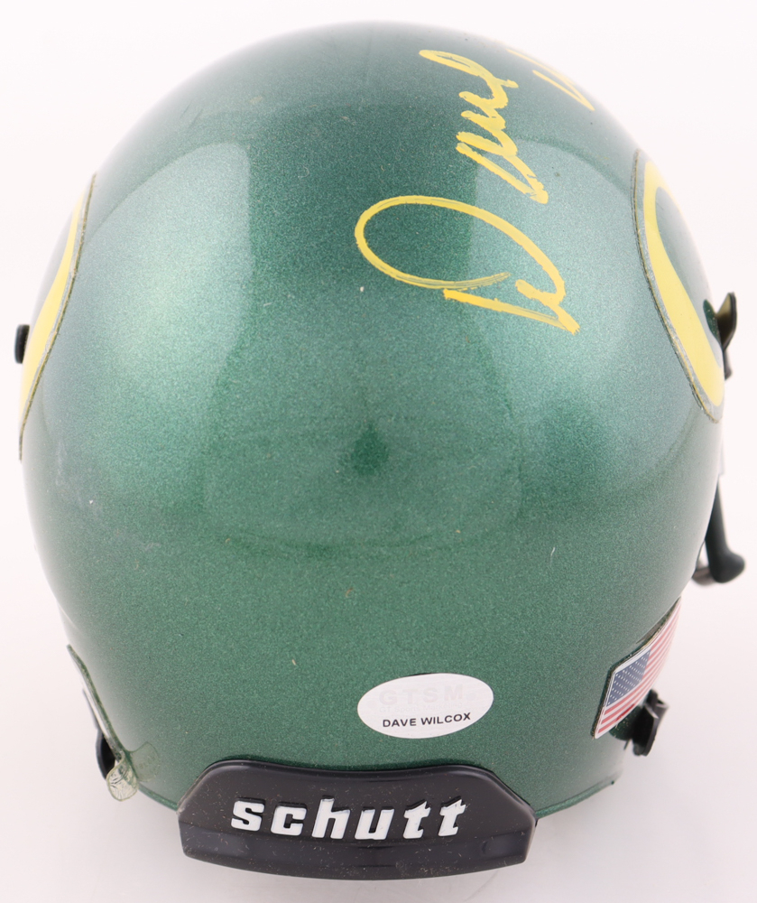 Dave Wilcox Signed Oregon Ducks Mini Helmet (Wilcox) | Pristine Auction