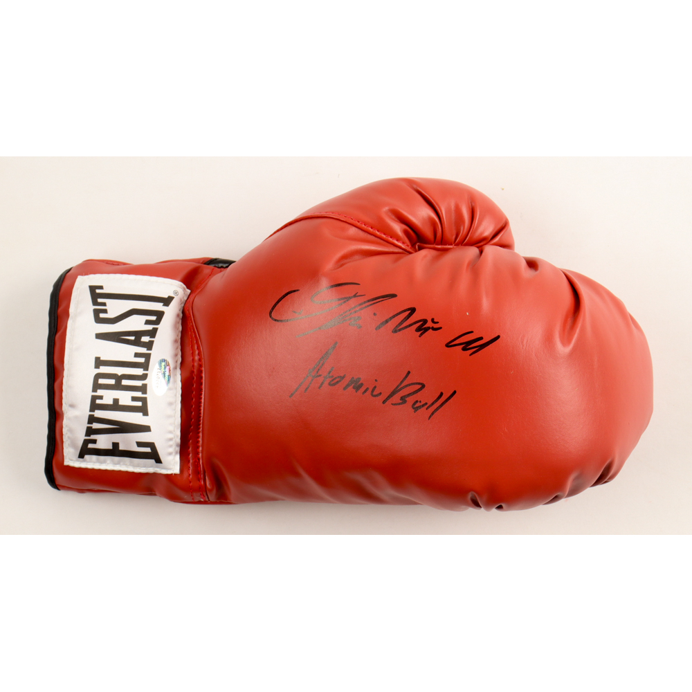 Oliver McCall Signed Everlast Boxing Glove Inscribed "Atomic Bull ...