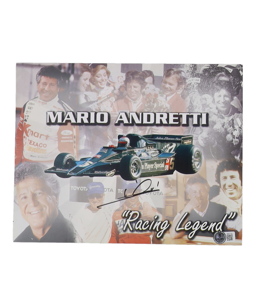 Michael Andretti Signed 9x11 Photo (Beckett) | Pristine Auction