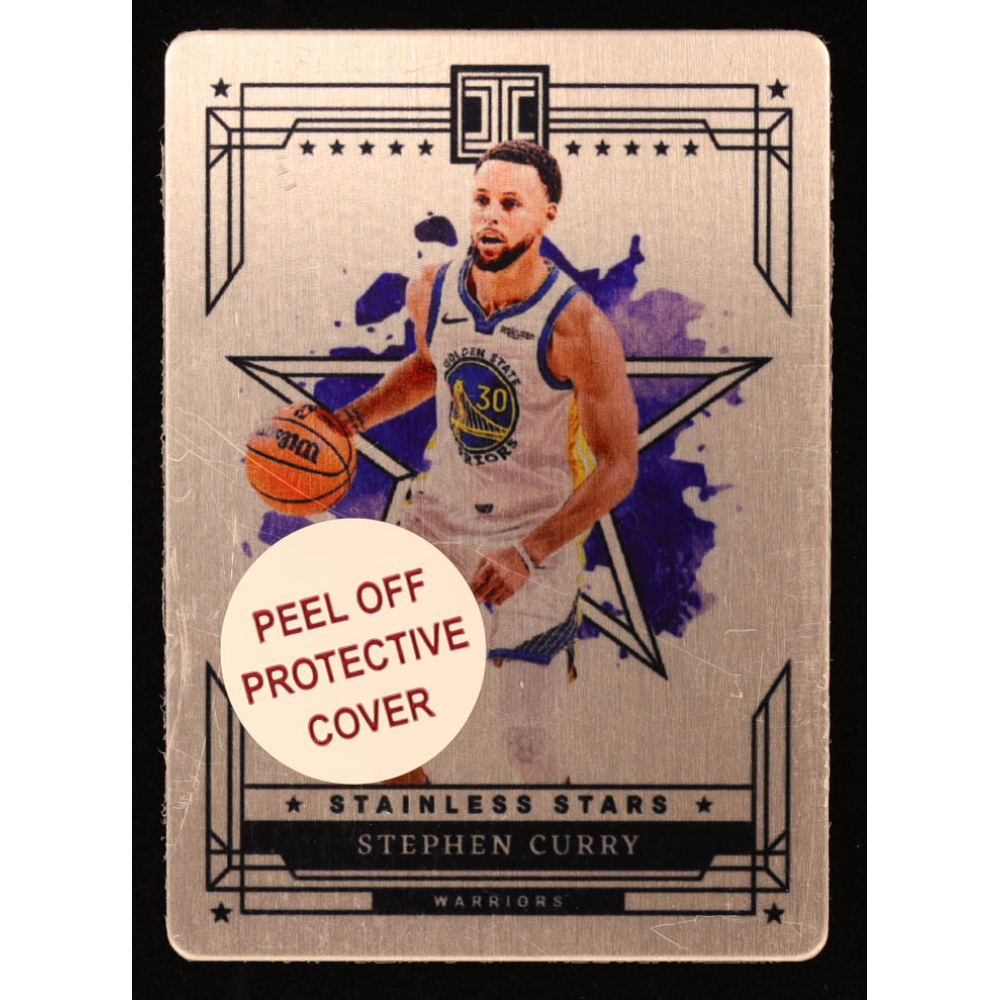 Stephen Curry 2023-24 Panini Impeccable Stainless Stars #6 #57/75 ...