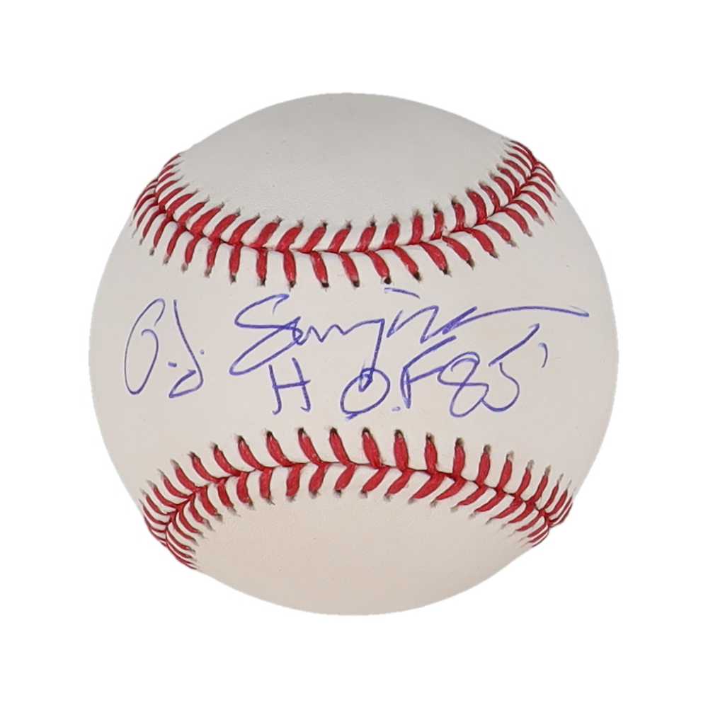 O.J. Simpson Signed OML Baseball Inscribed "H.O.F 85'" (PSA) | Pristine ...