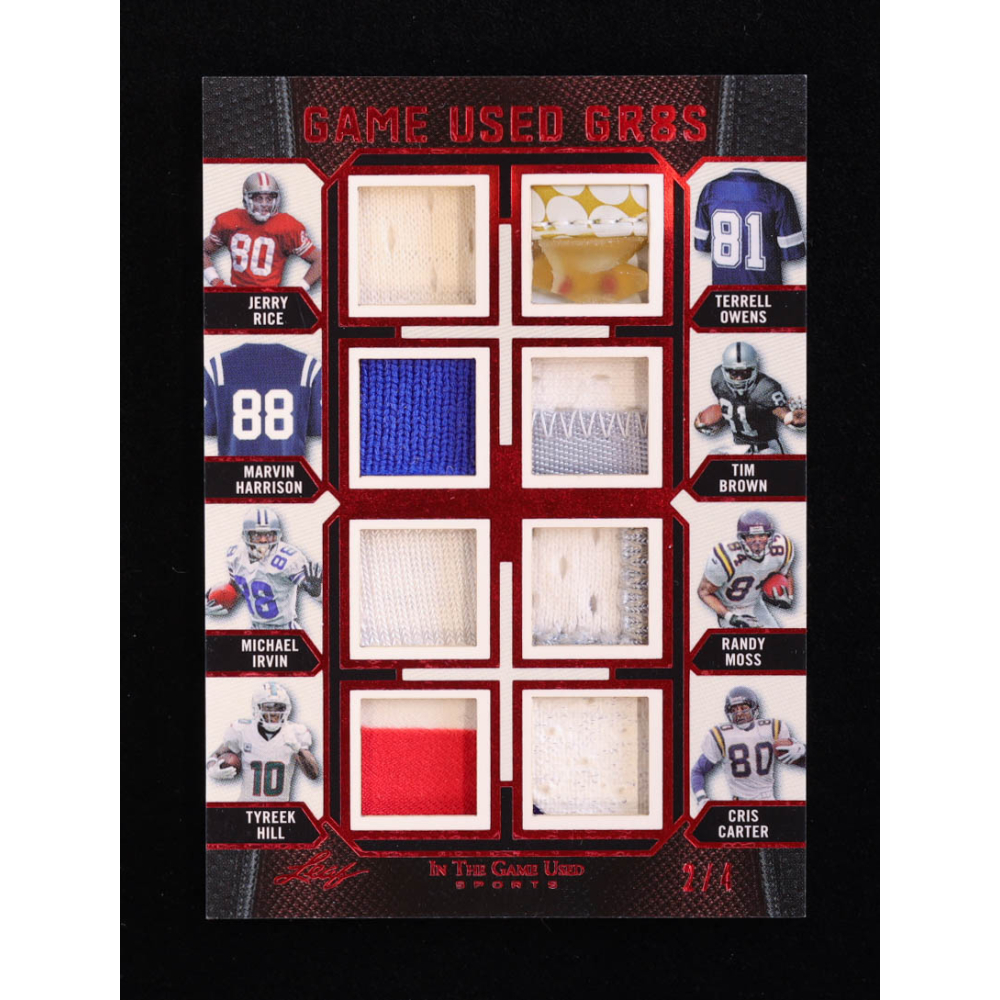 Jerry Rice / Terrell Owens / Marvin Harrison / Tim Brown / Michael ...