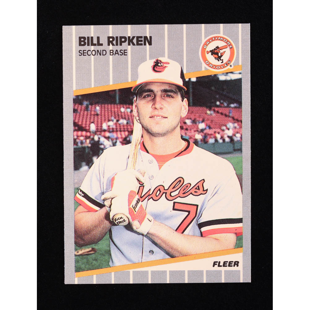 Bill Ripken 1989 Fleer #616A / F*ck Face Written on Knob of Bat ...